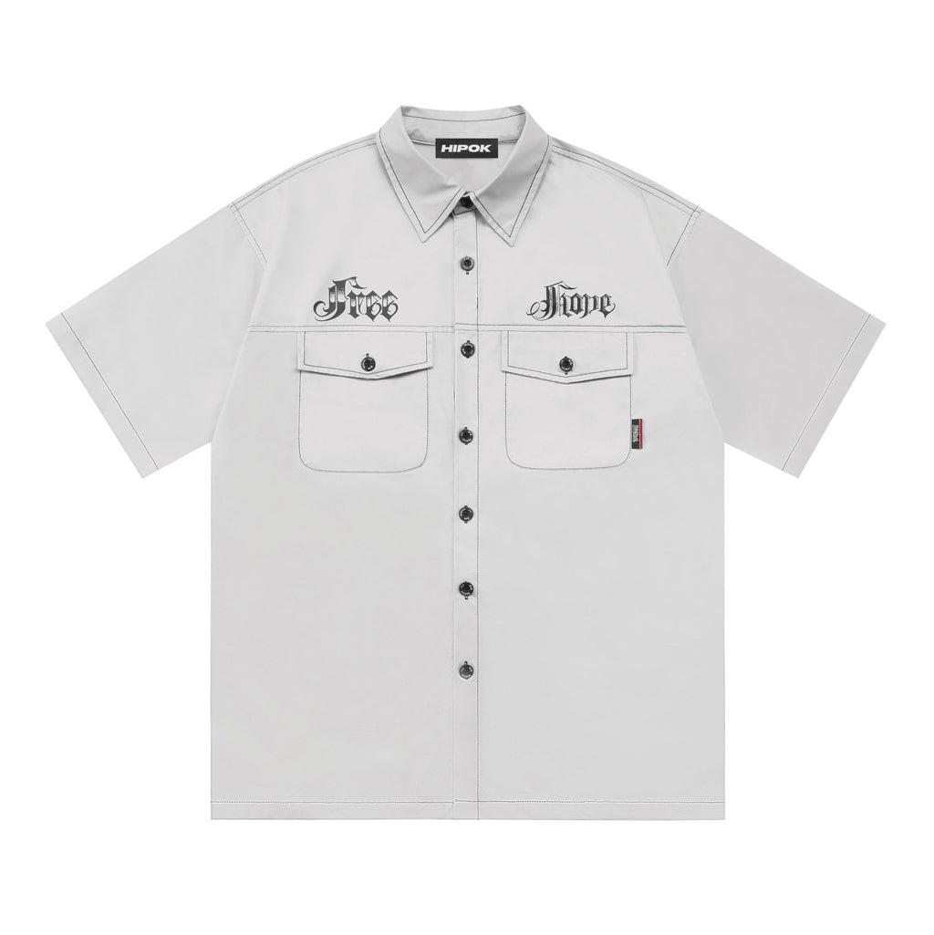 Light Grey Barrio Hope Shirt - Hipok Brand